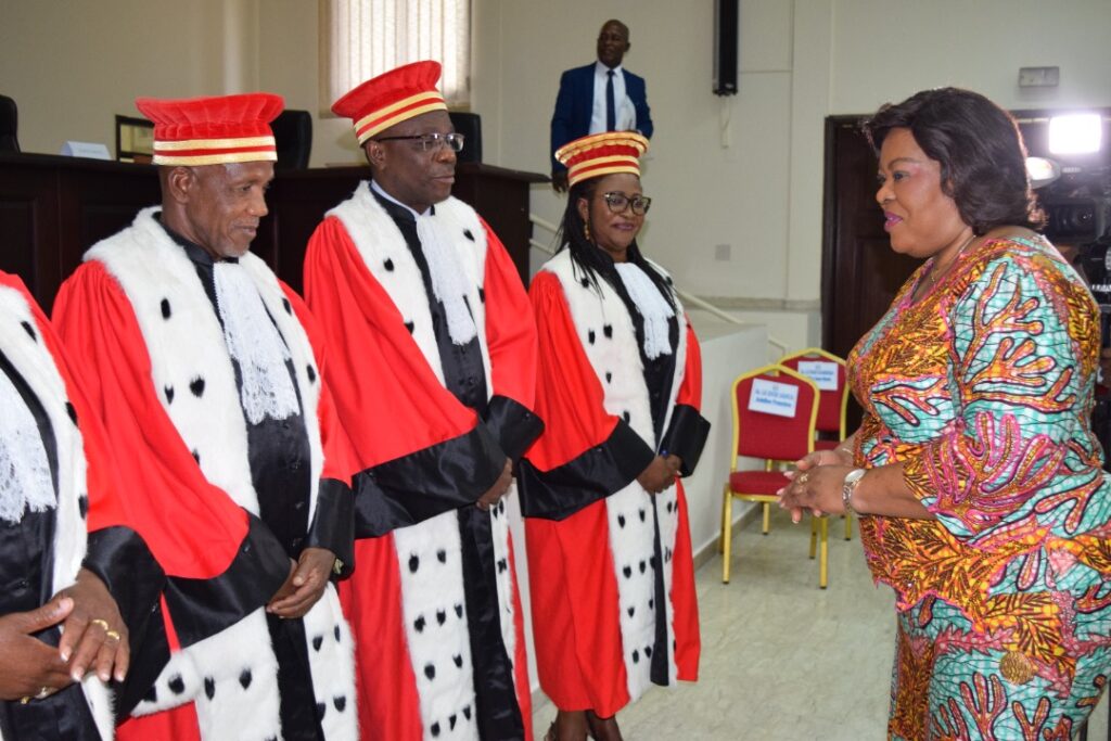 Audience de déclaration solennelle des nouveaux Juges de la CCJA ...