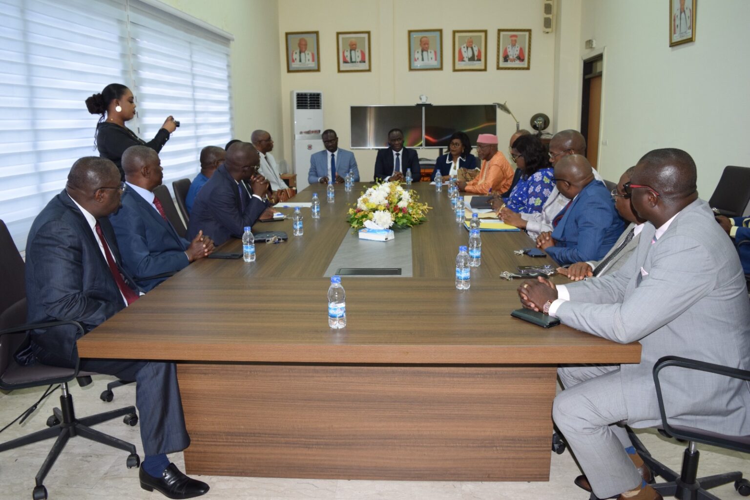 Visit of the President of the OHADA Council of Ministers : First Stop ...