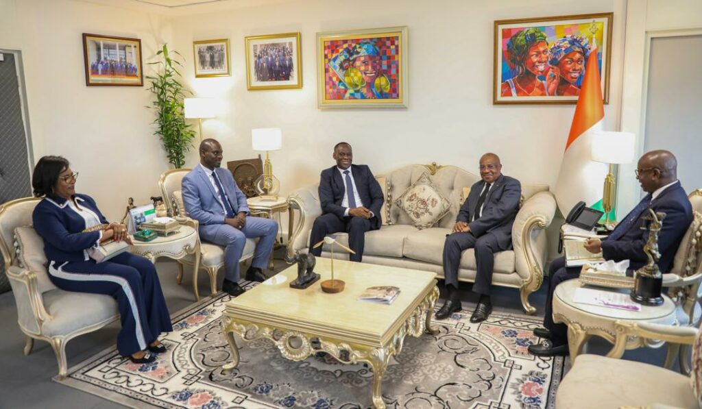 Visit of the President of the OHADA Council of Ministers : First Stop ...